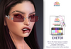 Second Life Marketplace - [Sheba] Exeter Vampire SunGlasses *Fatpack